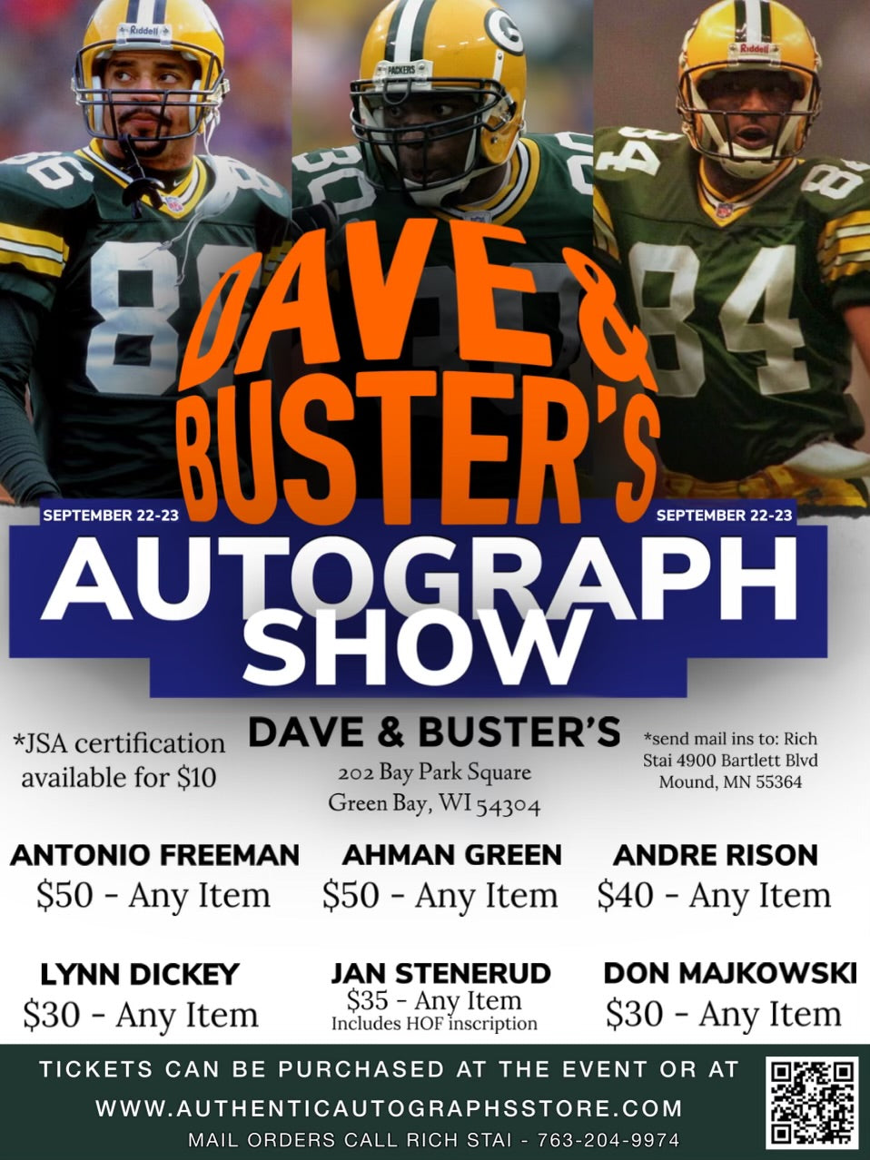 Authentic Autographs Sports Shows – AuthenticAutographsStore.com